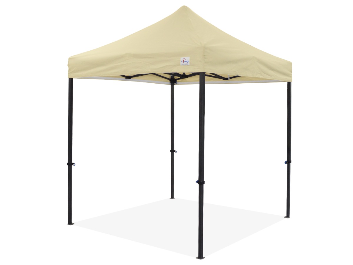 Barnum pliant Acier 40 Premium 2x2M Beige, Barnum tube 40mm acier ...