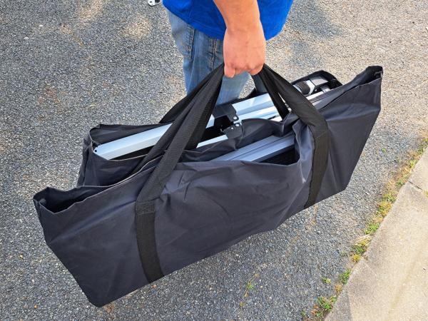 Comptoir Pliant Acier 3mx40cm avec plateau pour Barnum Pliant - e-Sunny